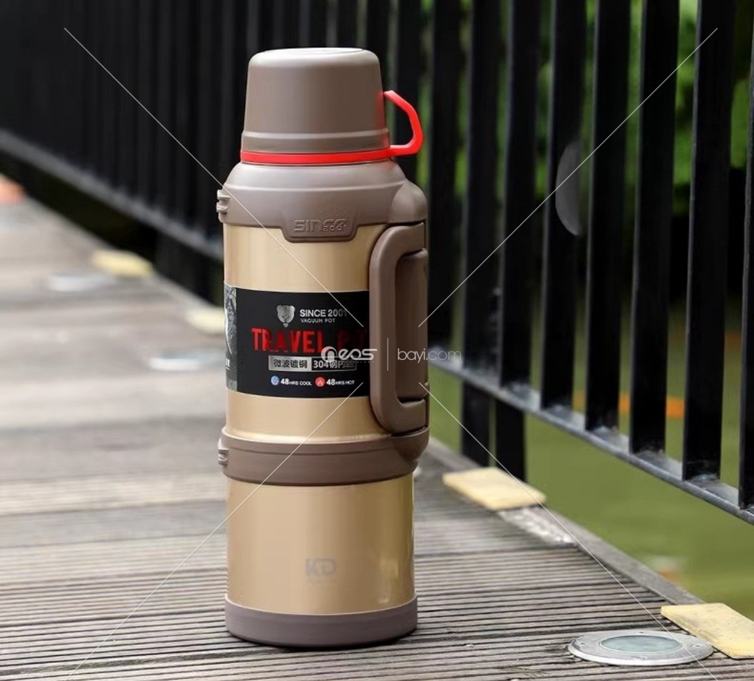 4L TERMUS Büyük Kapasiteli Çift Duvarlı Vakum Yalıtımlı Paslanmaz Çelik ...